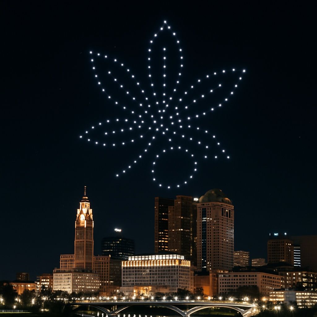 Drone Light Shows Near Columbus - Glyphix Drone Shows