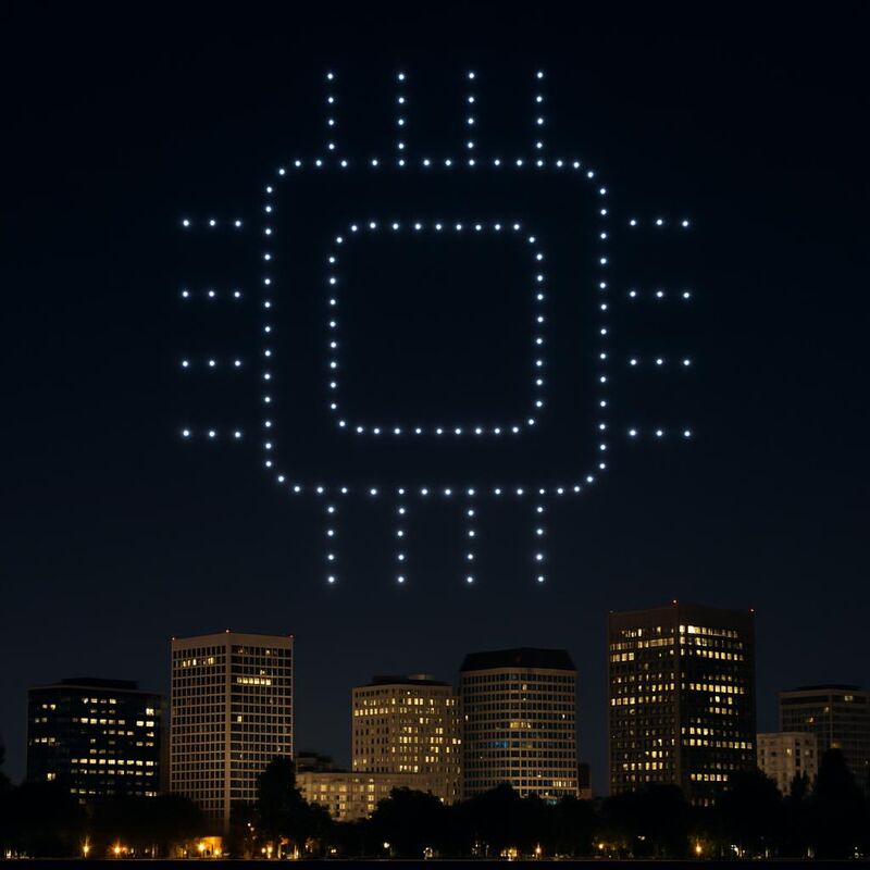 Drone Light Shows Near San Jose - Glyphix Drone Shows